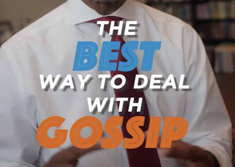 How Do You Deal With Gossip? – APC Ministries