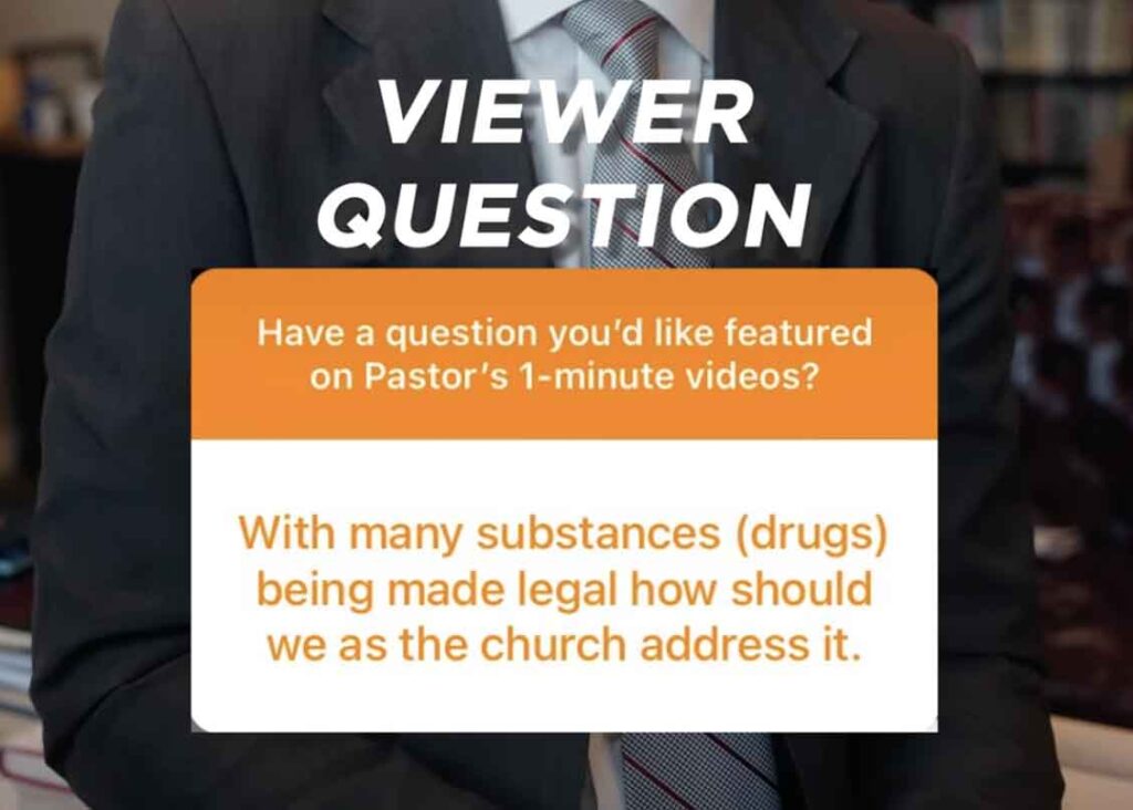 How Should The Church Deal With Recreational Drugs Being Legal? – APC ...